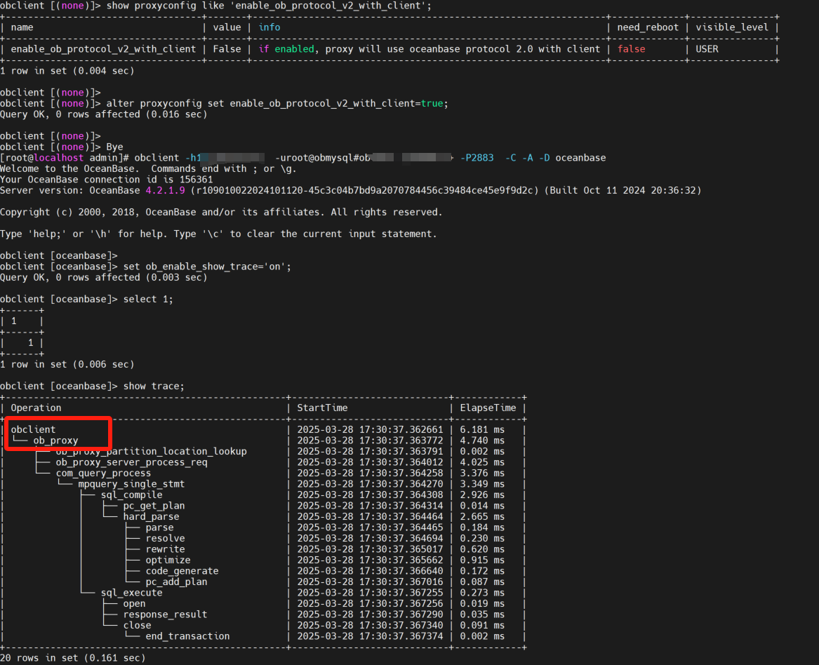 【DBA 进阶教程共建投稿】一文搞懂 OceanBase 4.x 全链路追踪-数据库技术博客-OceanBase分布式数据库